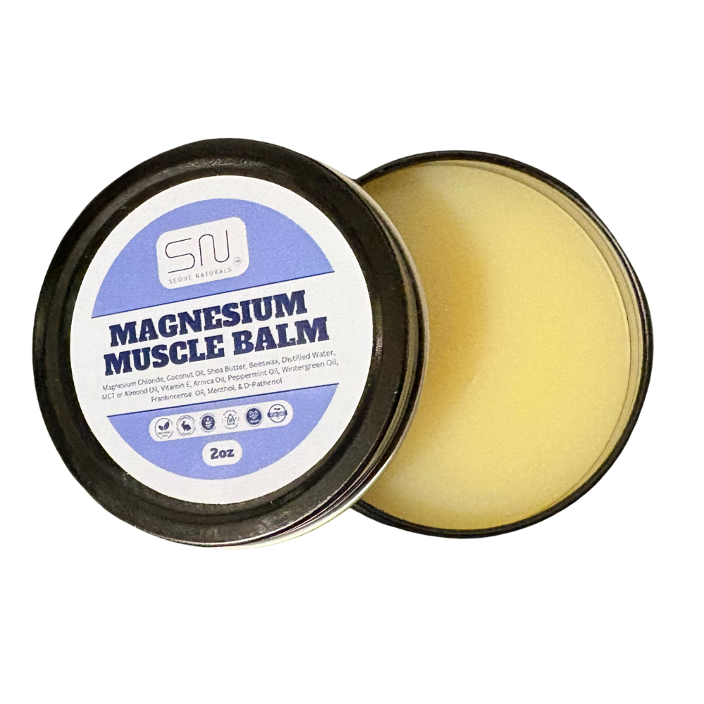 Magnesium Muscle Relief Balm, K Beauty, 2oz – Seoul Naturals